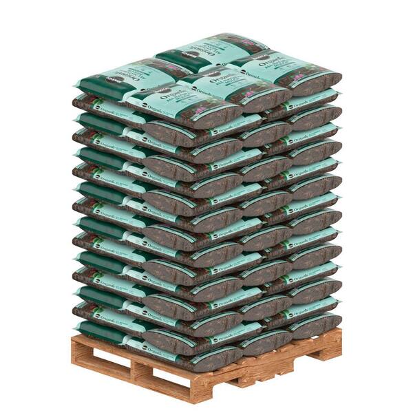 Miracle-Gro Organic All Natural Mulch Pallet 112.5 cu. ft. Bagged ...