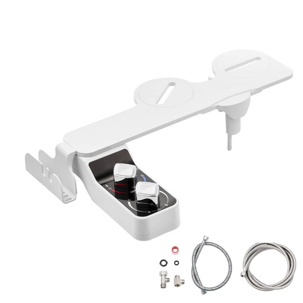 SVOPES Bidet Part Bidet Attachment for Toilet, Hot & Cold Water Sprayer ...
