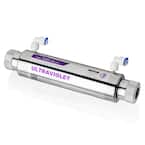 ISPRING UV Ultraviolet Water Filter with Smart Flow Sensor Switch, 11W ...