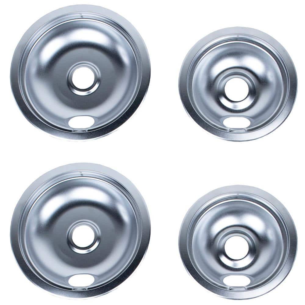 CERTIFIED APPLIANCE ACCESSORIES Chrome Style A 2 Large 8 in. and 2 ...