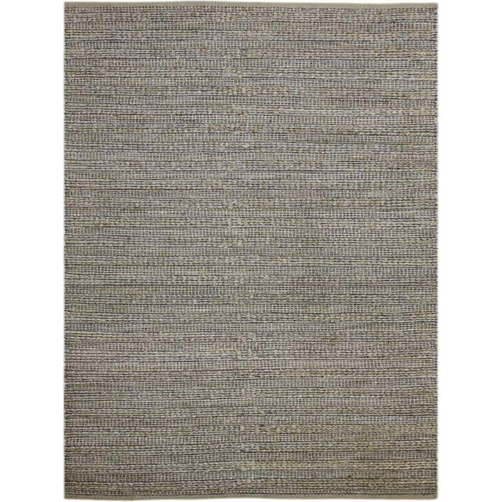 Amer Rugs Naturals 5 ft. X 8 ft. Dark Gray Solid Color Area Rug NAT6 ...
