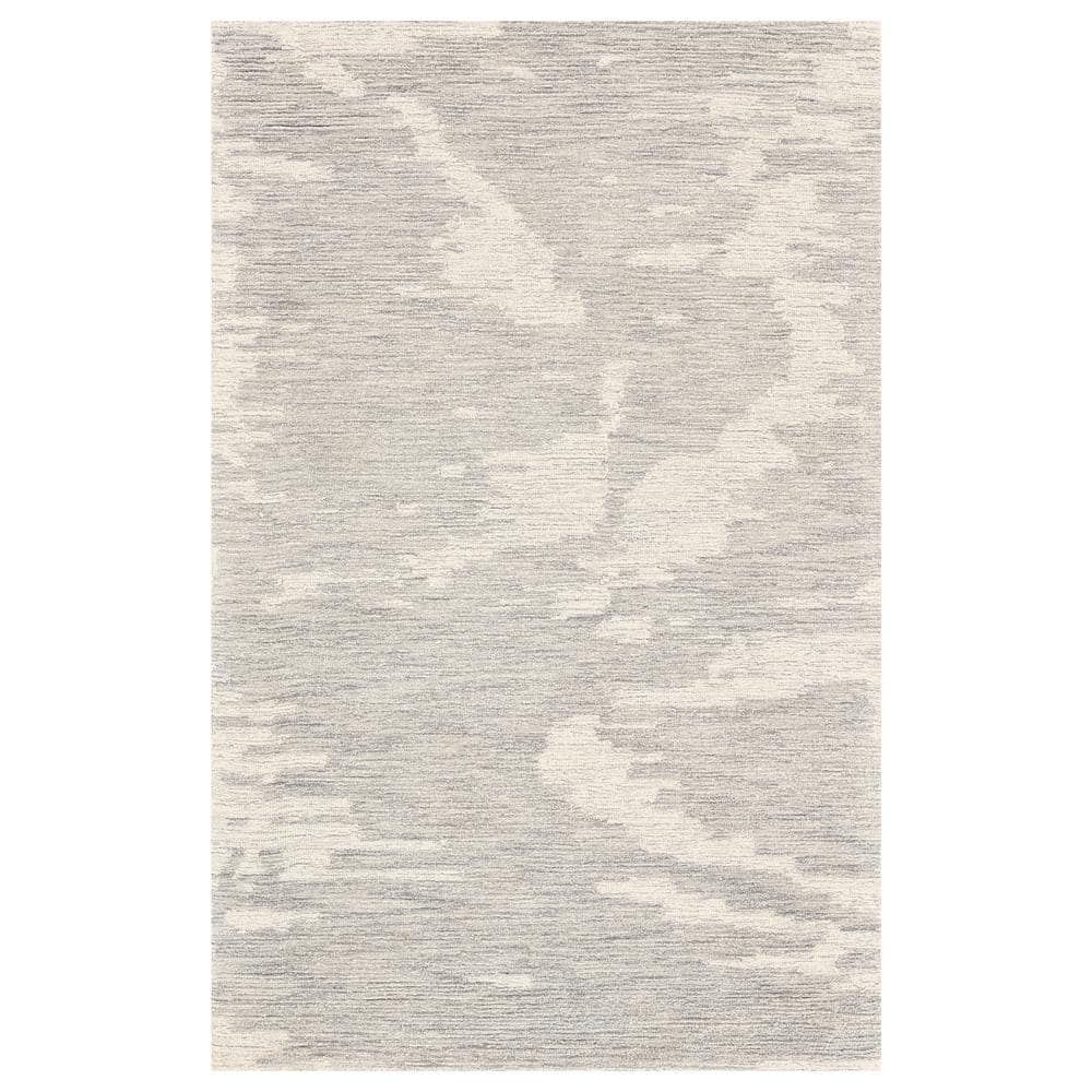 Amer Rugs Mexico 9 x 12 Ivory Gray Abstract Pattern Area Rug for High ...