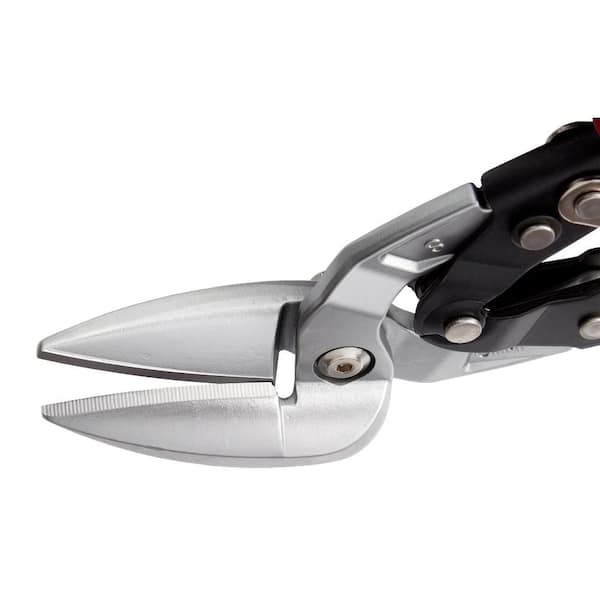 Milwaukee 10 in. Straight-Cut Offset Aviation Snips 48-22-4562 - The ...