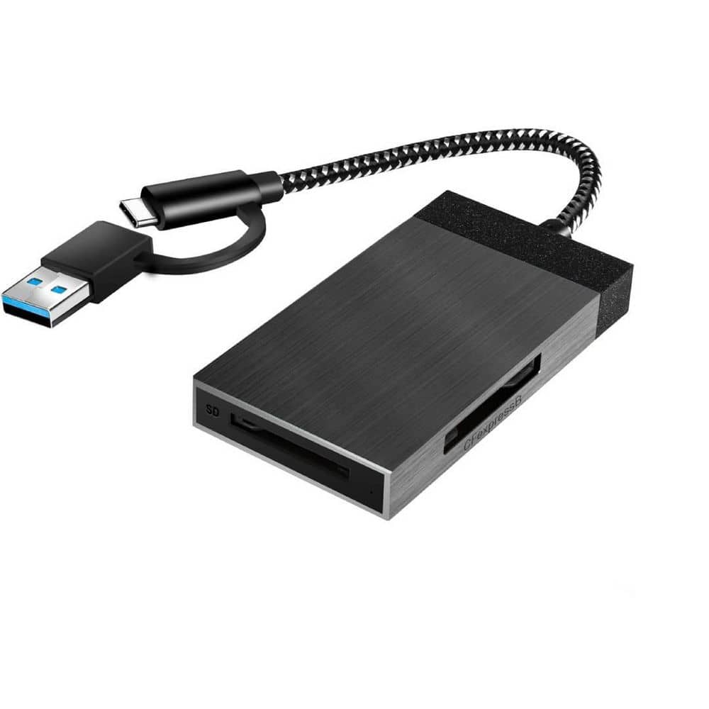 Yichuhaoxi Card Reader with USB 3.2 Gen2 10Gbps ， USB 3.0 and USB-C to ...