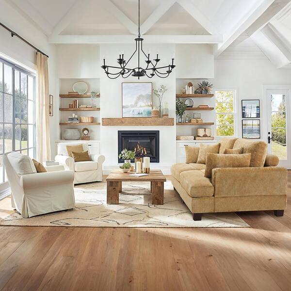 Rustic Pottery Barn Living Rooms