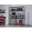 TRINITY PRO Black 5-Tier Steel Wire Garage Storage Shelving Unit (72 in ...