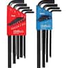 Eklind Combination Hex-L Key Set Sizes 0.050 in. to 3/8 in. and Size 1. ...