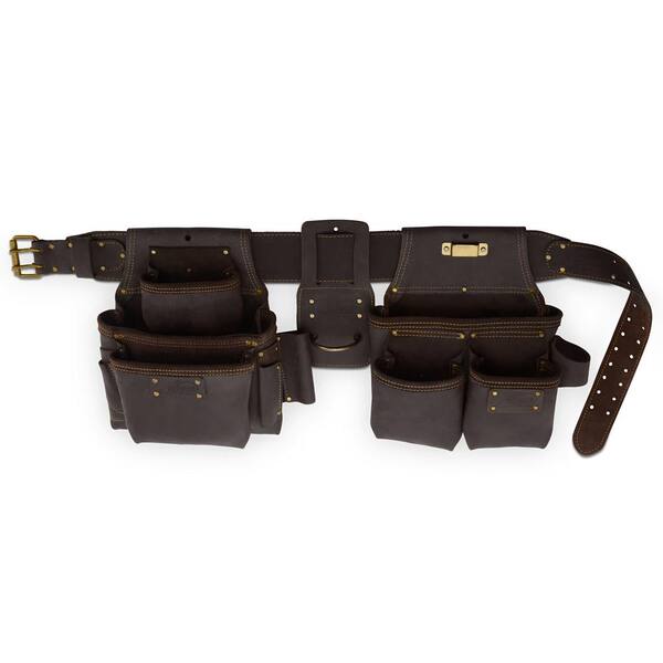 OX TOOLS Pro 4-Piece Oil-Tanned Leather Construction Rig - Contractor ...