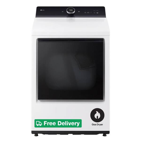 Samsung 7.2 cu. ft. Vented Gas Dryer in White with Sensor Dry ...