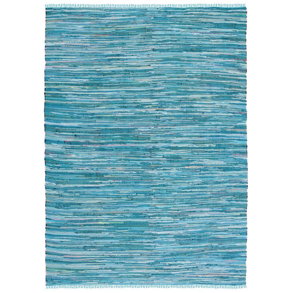 Reviews for SAFAVIEH Rag Blue/Multi 11 ft. x 15 ft. Gradient Striped ...