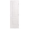 Masonite 24 in. x 80 in. 2 Panel Left-Handed Primed Composite Hollow ...