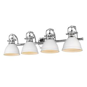 Golden Lighting Duncan Collection 1-Light Chrome Mini Pendant ...