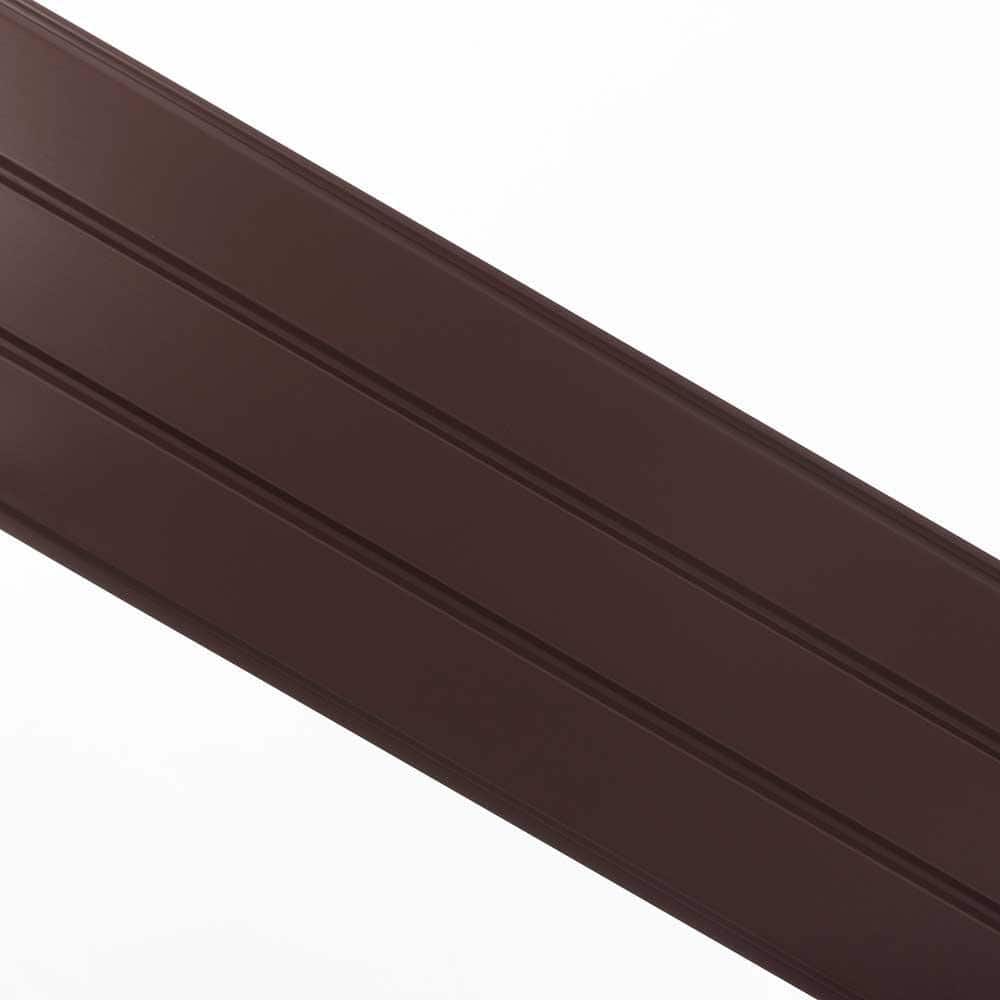 Gibraltar Building Products 12 in. x 12 ft. Rectangular Brown/Tan ...