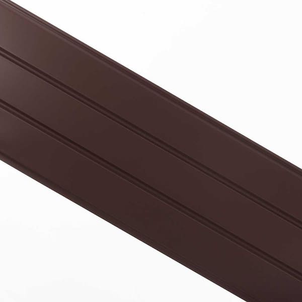 Gibraltar Building Products 12 in. x 12 ft. Rectangular Brown/Tan ...