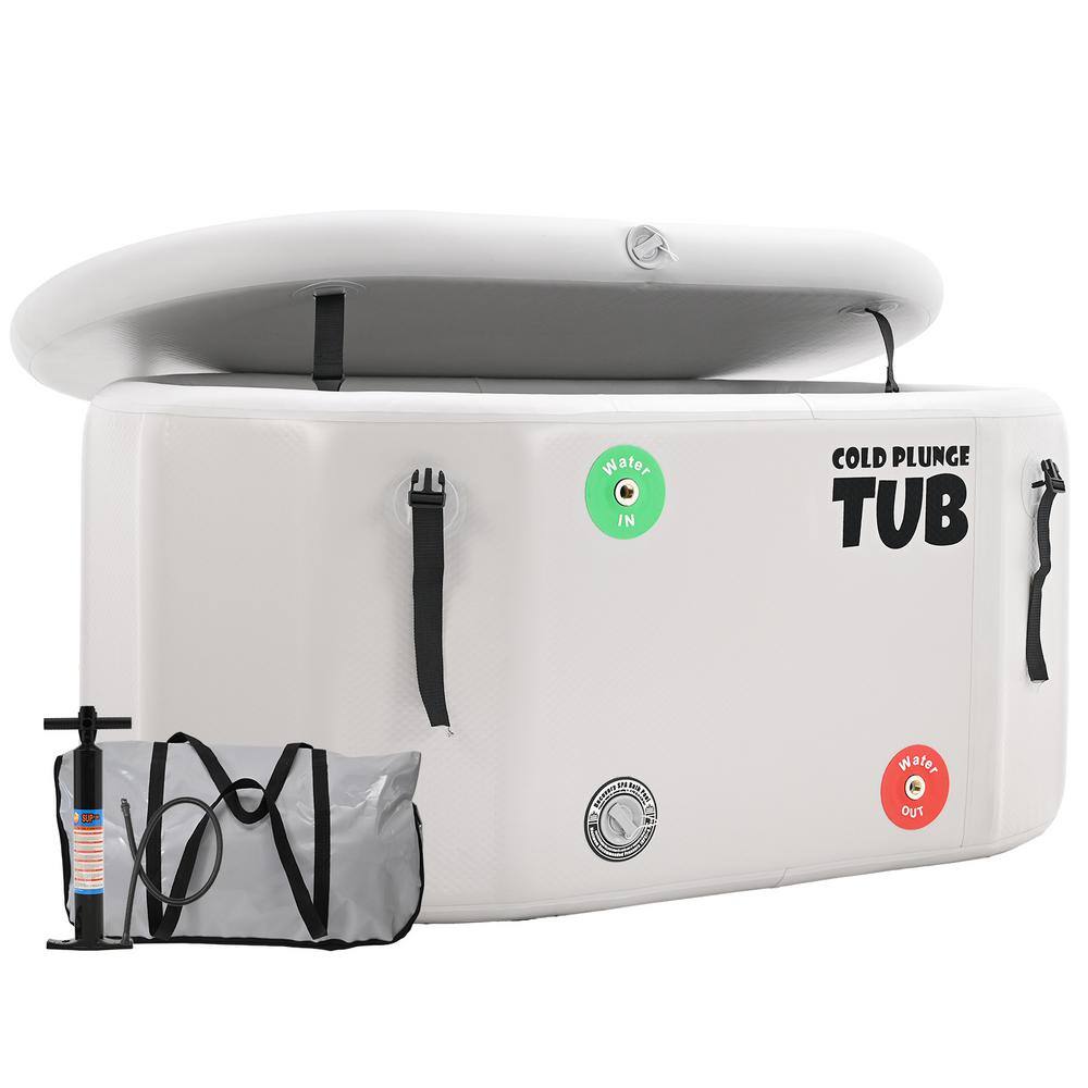BOZTIY Cold Plunge Tub 211 Gal. Inflatable Cold Plunge Ice Bathtub XL ...