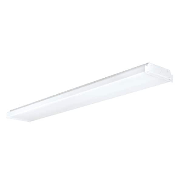 AFX LED Wrap 48 in. 4-Light White LED Flush Mount LWL07483000LAJD1 ...