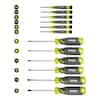 RYOBI Screwdriver Set (12-Piece) with Cushion Grip Handles RHSDS04 ...