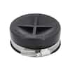 JONES STEPHENS 4 in. Flexible PVC Standard Test Cap for Cast Iron and ...