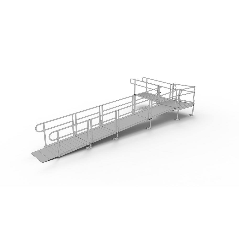 Reviews for EZ-ACCESS PATHWAY 26 ft. L-Shaped Aluminum Wheelchair Ramp ...
