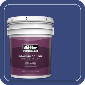 BEHR PREMIUM PLUS 8 oz. #MQ5-49 Expressionism Satin Enamel Interior ...