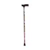 DMI Lightweight Adjustable Foot Cane with Derby Top in Floral 502-1351 ...