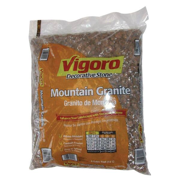 Vigoro 0.5 cu. ft. Mountain Granite Decorative Stone 54075V - The Home ...