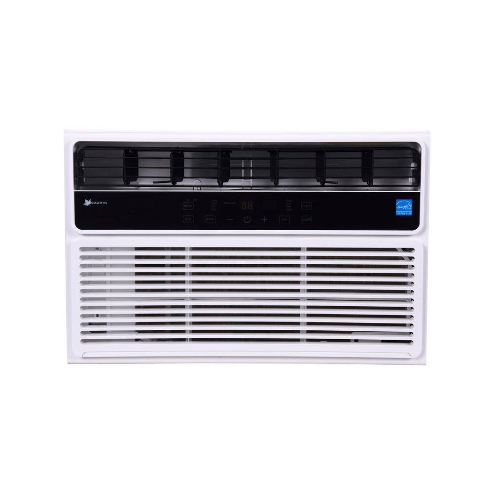 Seasons 12,000 BTU 115-Volt Window Air Conditioner Cool Only for 550 Sq ...