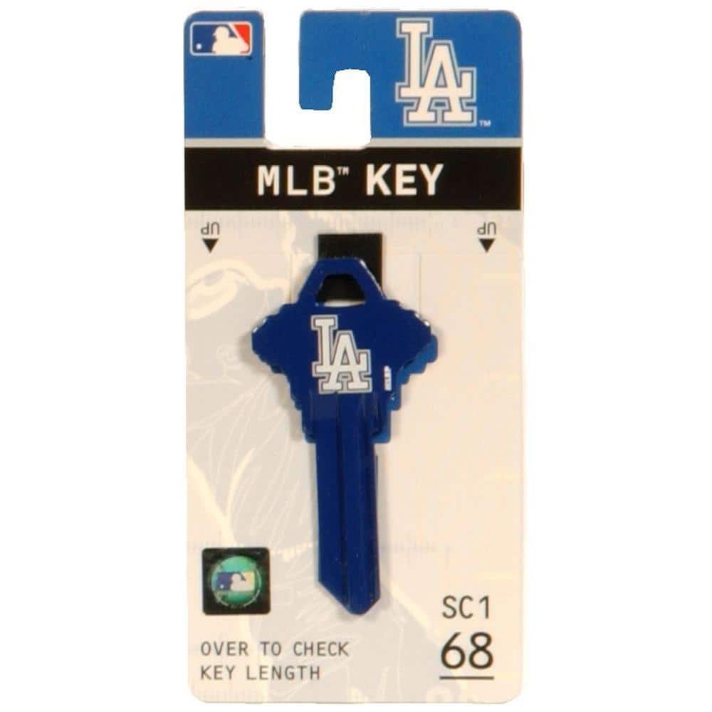 Hillman #68 MLB Los Angeles Dodgers Key Blank 89659 - The Home Depot