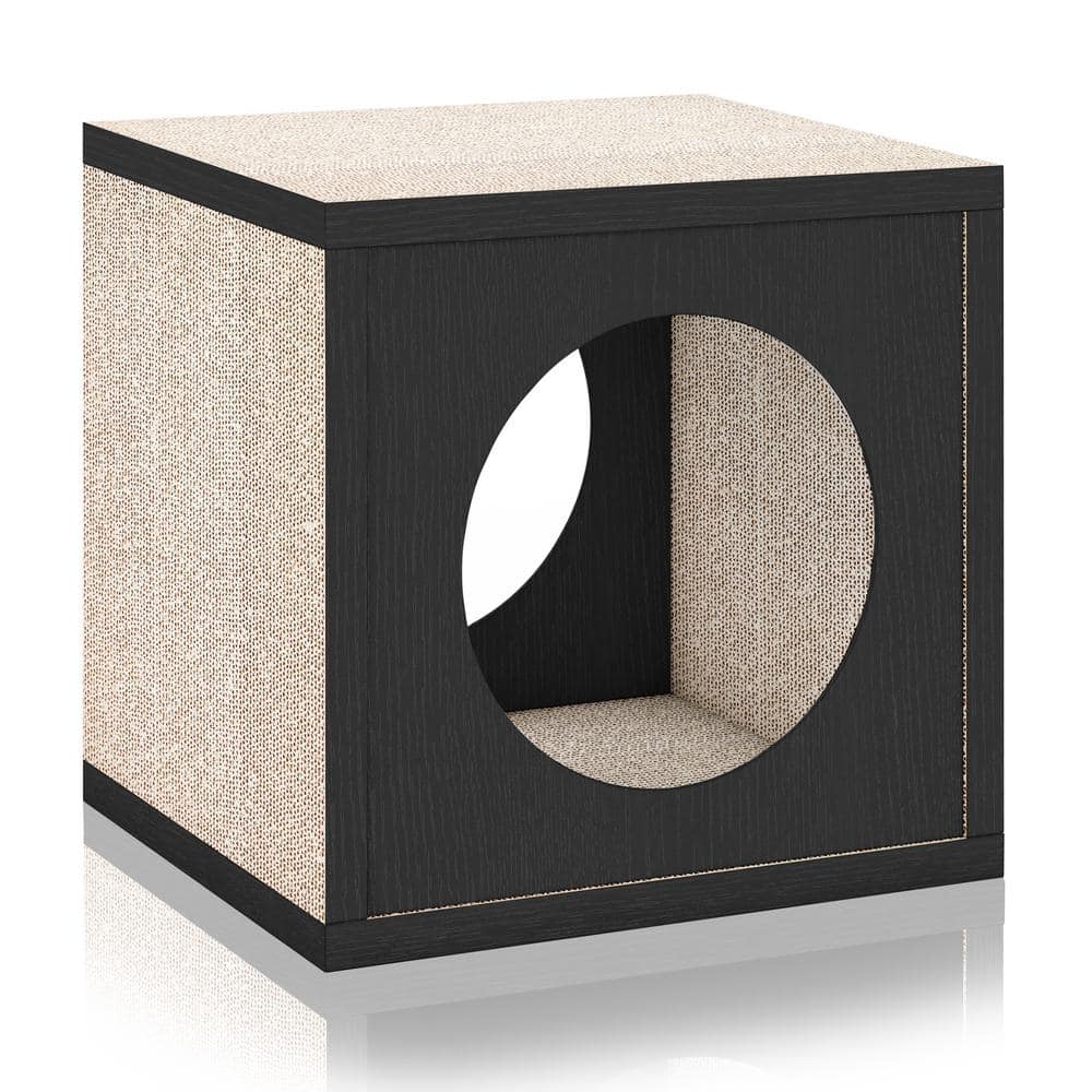 Way Basics Eco zBoard Espresso Wall Cat Scratcher Cube PET-SCRACUBE-EO ...