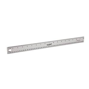 Rapporteur D'angle HARFINGTON Raised Grip Metal Ruler 30cm Metric Ruler ...