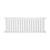 Weatherables Bellaire 3 ft. H x 6 ft. W White Vinyl Railing Kit WWR ...