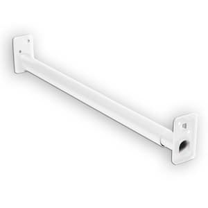 Closet Pro 34 in. to 63 in. Chrome-Plated Steel Tension Closet Rod ...