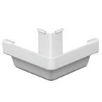 Amerimax Home Products 5 in. x 10 ft. White Vinyl K-Style Gutter M0573 ...