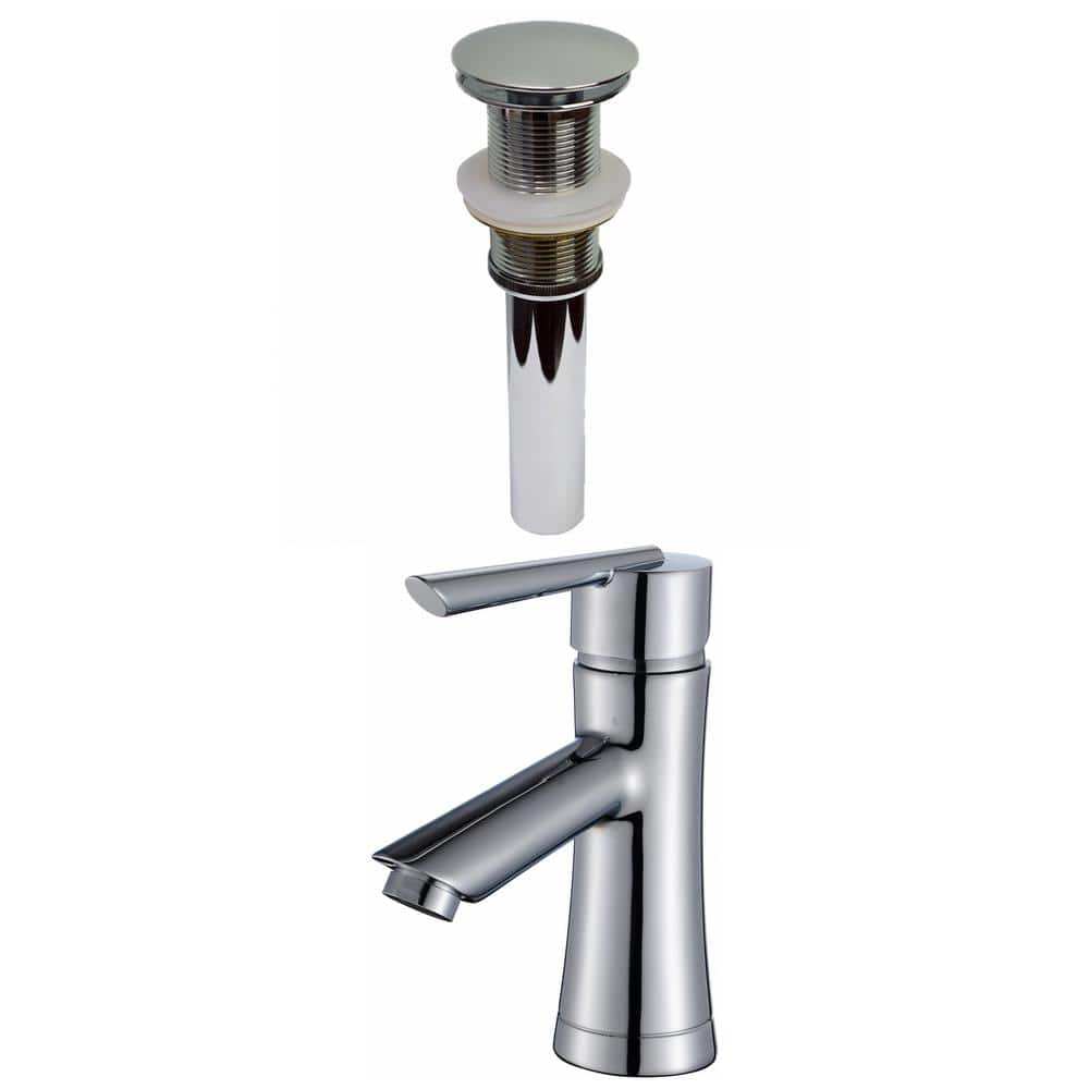 Roxy Single Handle High Arc Single Hole Bathroom Faucet with Deckplate ...