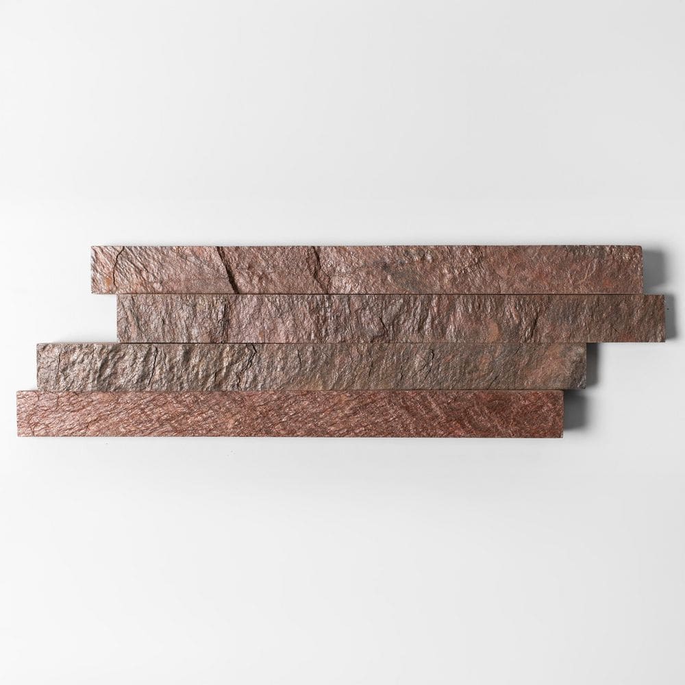 CRUZ BAY STUDIO Woven Stone 4 in. x 11.5 in. Burnished Bronze Split ...
