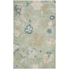 SAFAVIEH Jardin Light Green/Multi 5 ft. x 8 ft. Floral Area Rug JAR451A ...