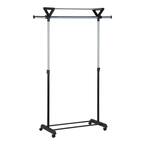 Chrome Metal Clothes Rack 60 in. W x 62 in. H 4438hd - The Home Depot