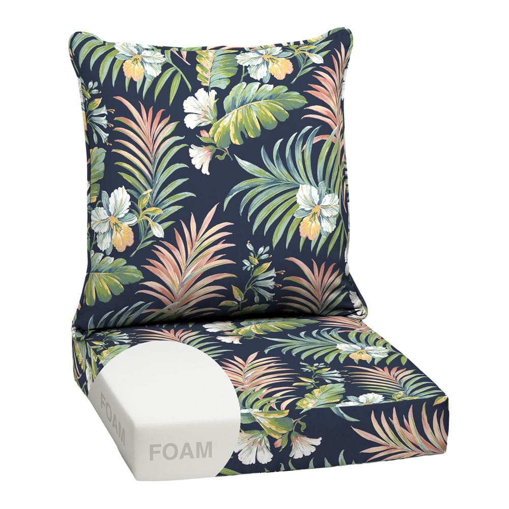 Reviews for ARDEN 24 in. x 24 in. 2-Piece Foam Deep Seating Outdoor ...