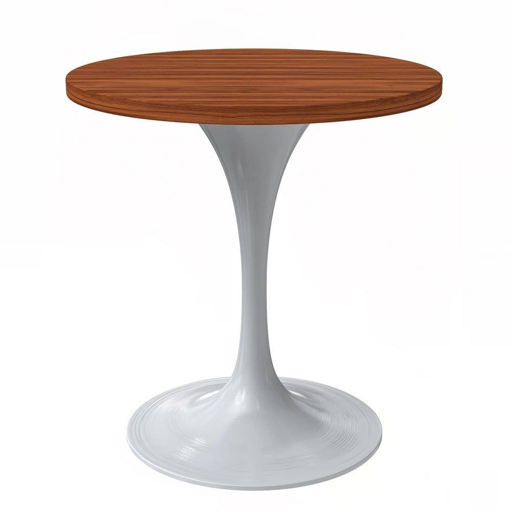 Leisuremod Verve Modern Dining Table with a 27 in. Round MDF Wood ...