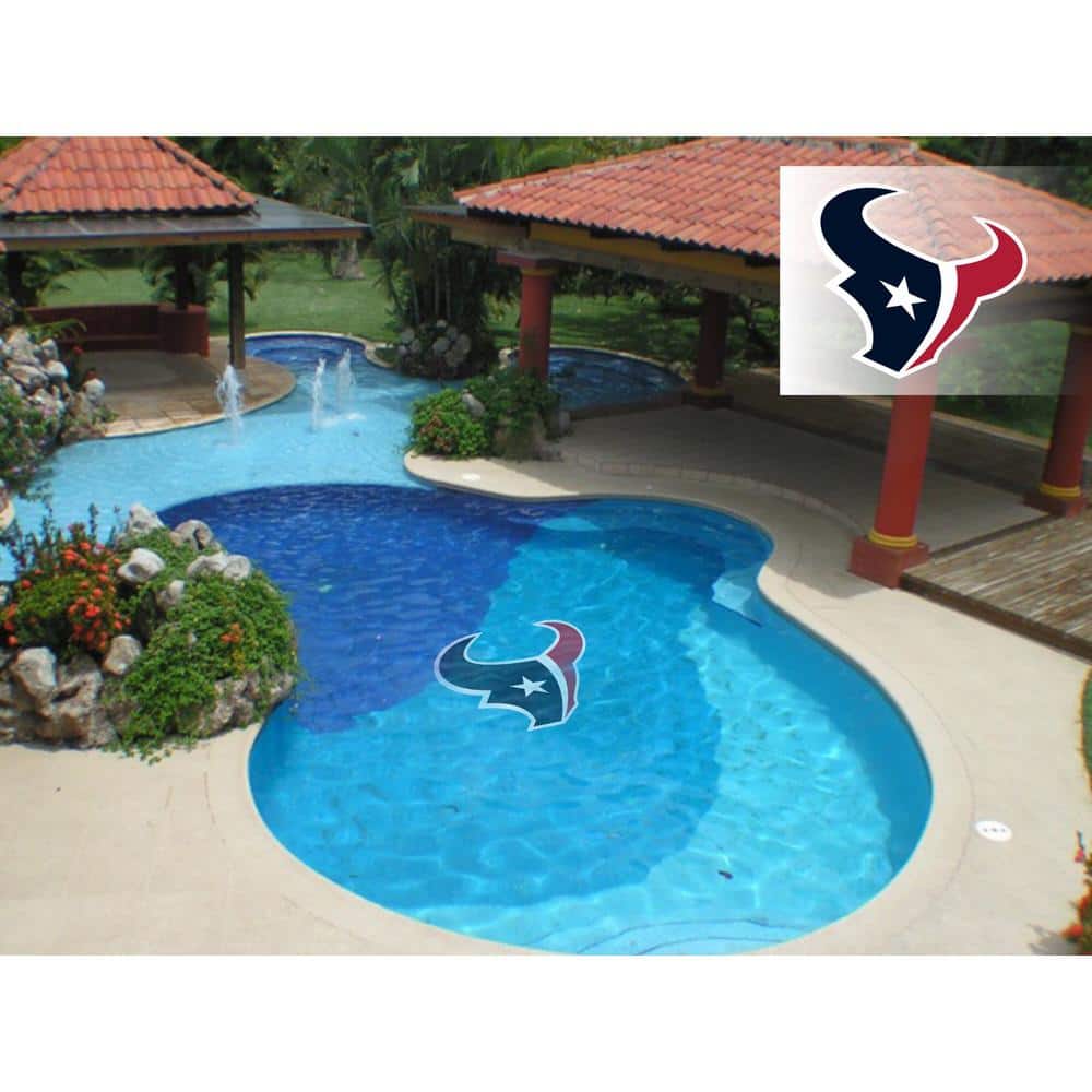 Applied Icon NFL Houston Texans 59 in. x 59 in. Large Pool Graphic ...