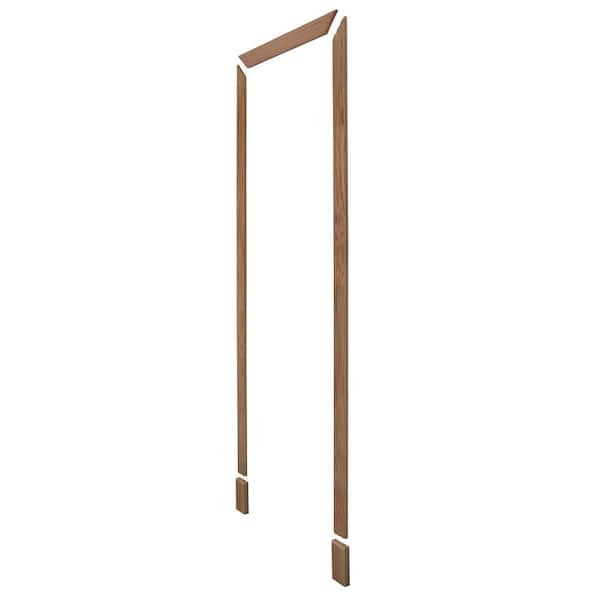 Ornamental Mouldings 2.5 in. D x 3.5 in. W x 82 in. L Unfinished Red ...