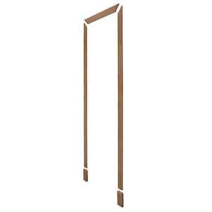 Ornamental Mouldings 2.5 in. D x 3.5 in. W x 82 in. L Unfinished Red ...