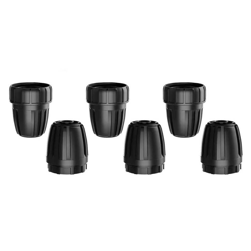 Oyezvary 3-Pack PVC Female Hose Thread and Barbed End Plugs for Drip ...