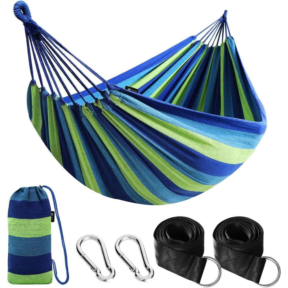Cubilan 12 ft. Portable Camping Hammocks for Hanging Sturdy Hammock ...