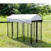 KennelMaster 4 ft. x 8 ft. x 6 ft. Welded Wire Dog Fence Kennel Kit ...