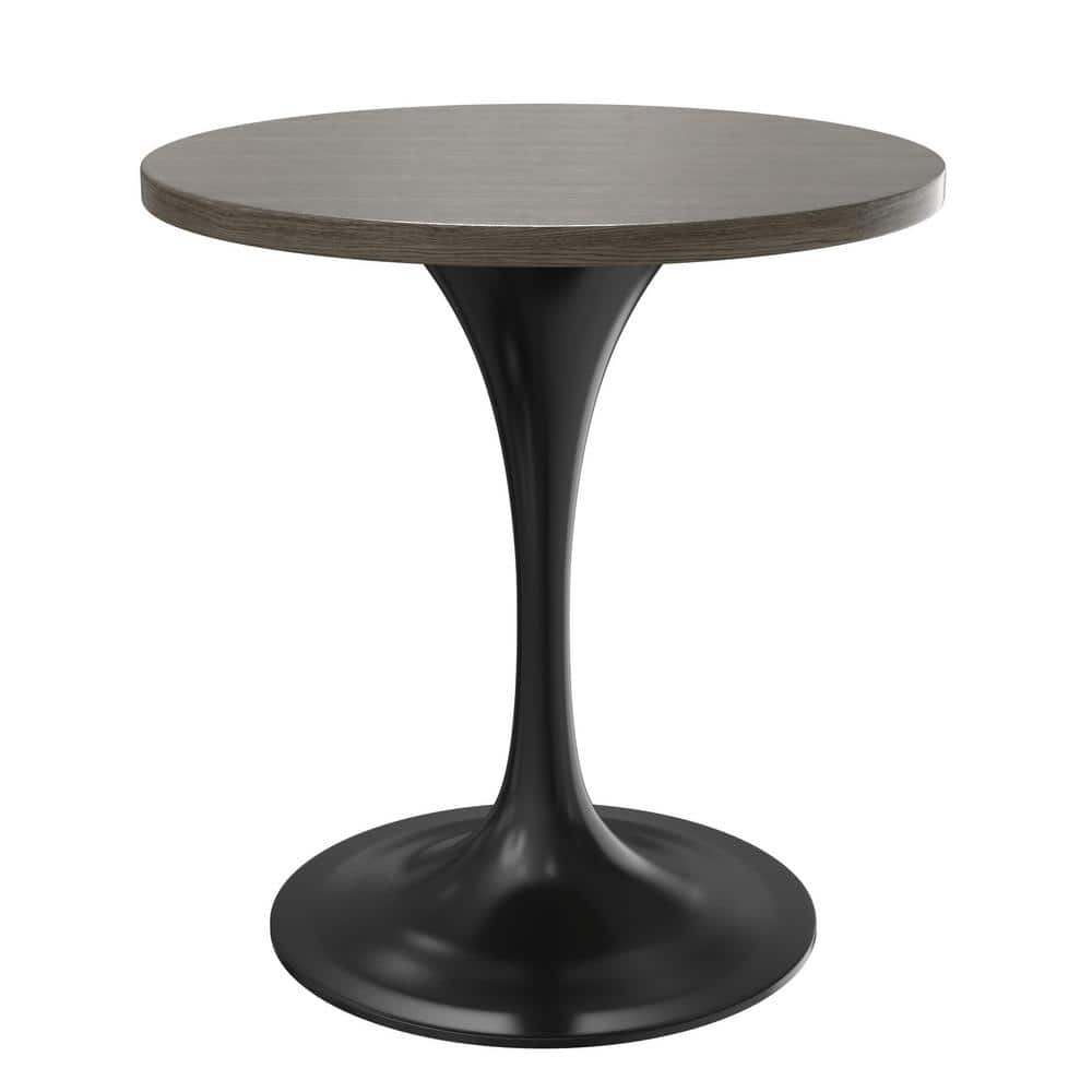 Leisuremod Verve Modern Dining Table with a 27 in. Round MDF Tabletop ...