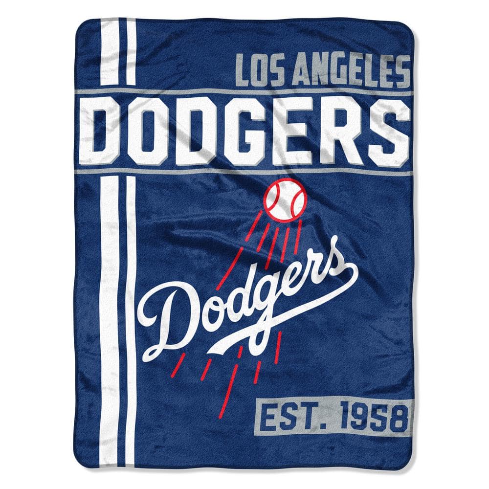 THE NORTHWEST GROUP Los Angeles Dodgers Polyester Throw Blanket ...