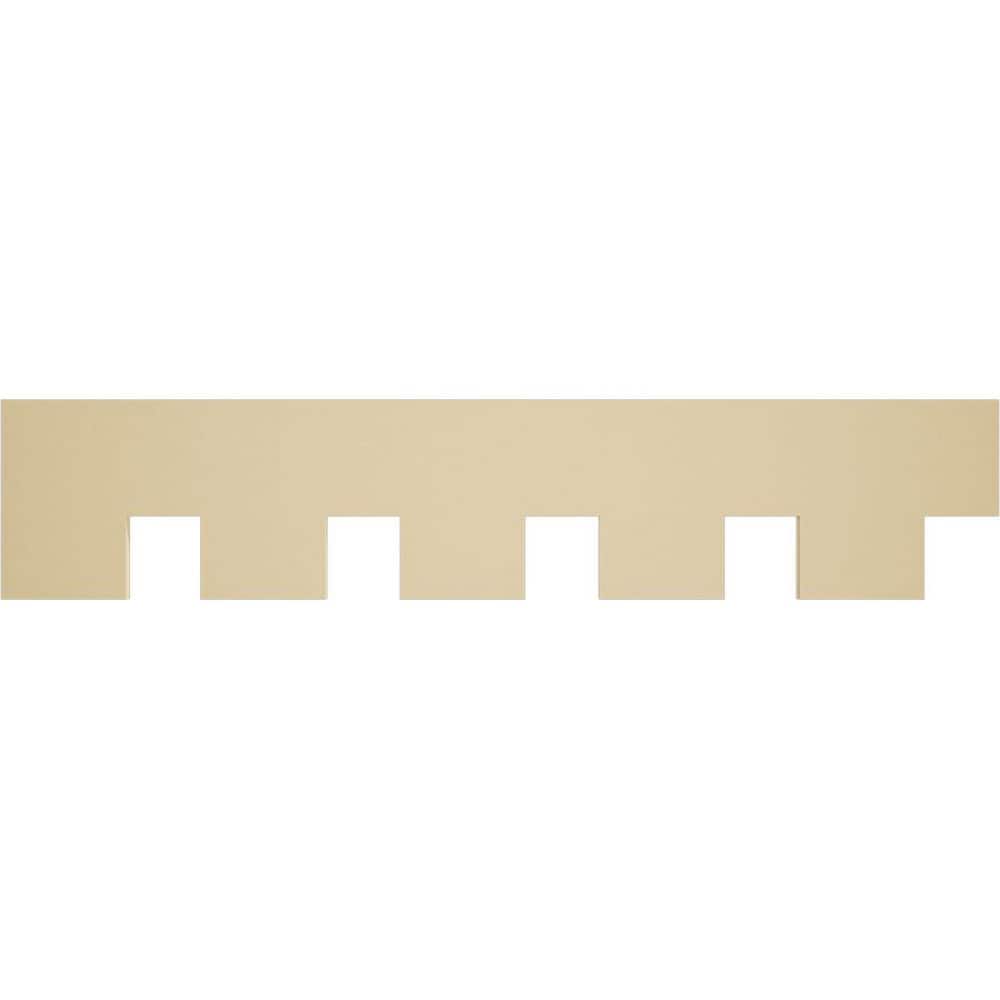 Ekena Millwork 1 in. D x 9 in. W x 45 in. L Primed Polyurethane Panel ...