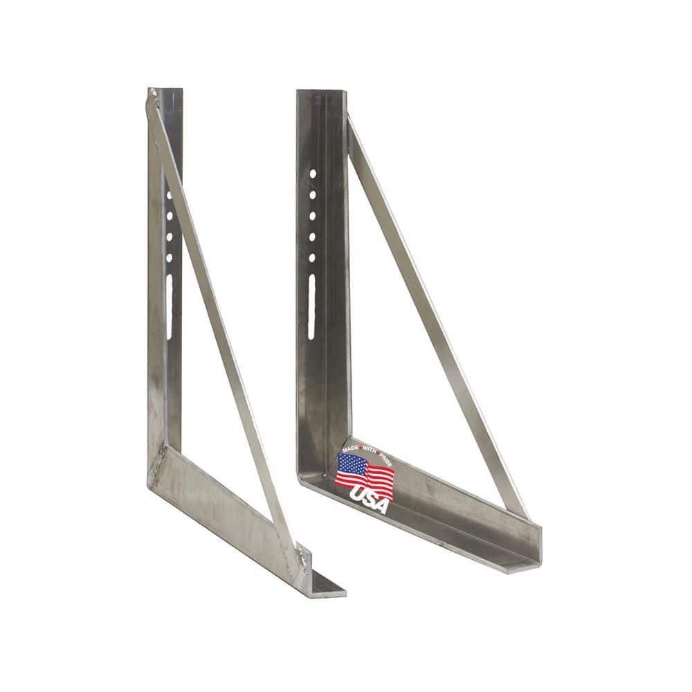 BUYERS PRODUCTS 18 in. Steel Tool Box Mounting Bracket Kit 1701031 ...