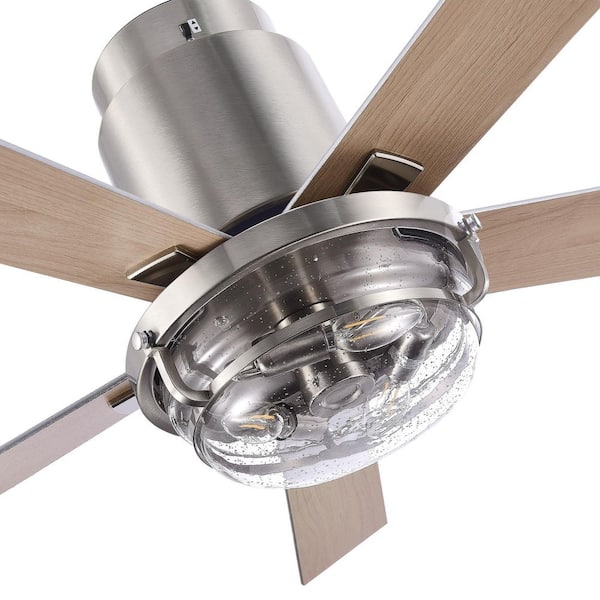 Hugger Ceiling Fan With Light And Remote Control | Shelly Lighting